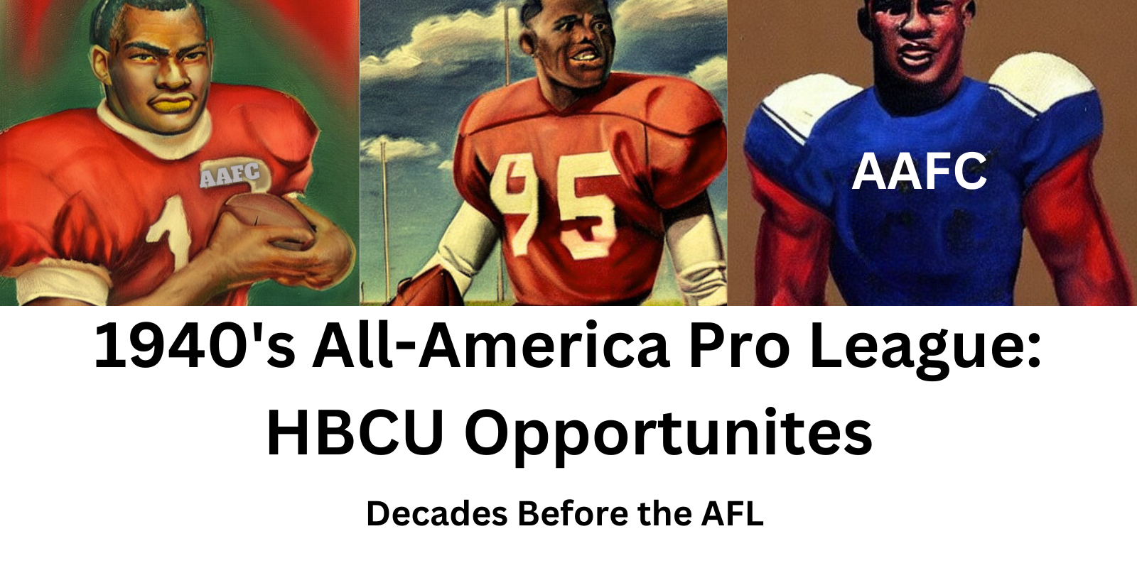Early Pro Football Players from HBCUs - HBCU Football